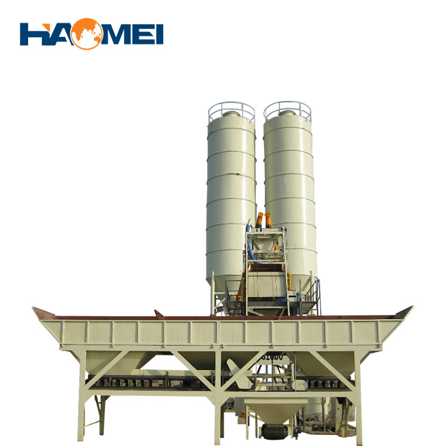 Stationary Concrete Batching Plant from Haomei Machinery